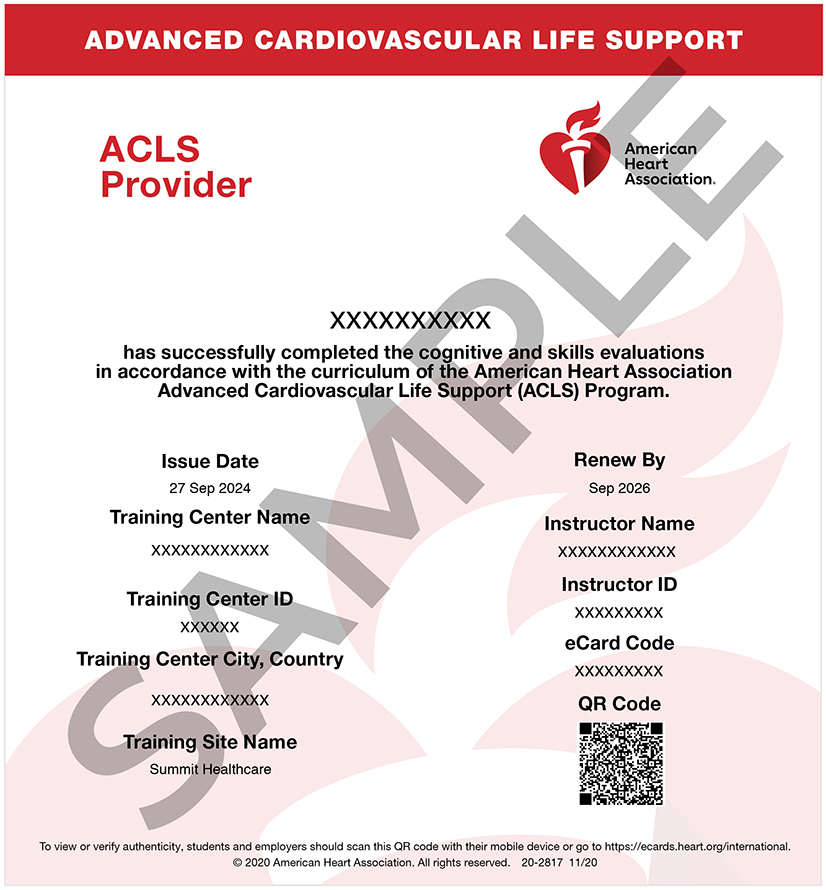 Summit Healthcare | Event Details